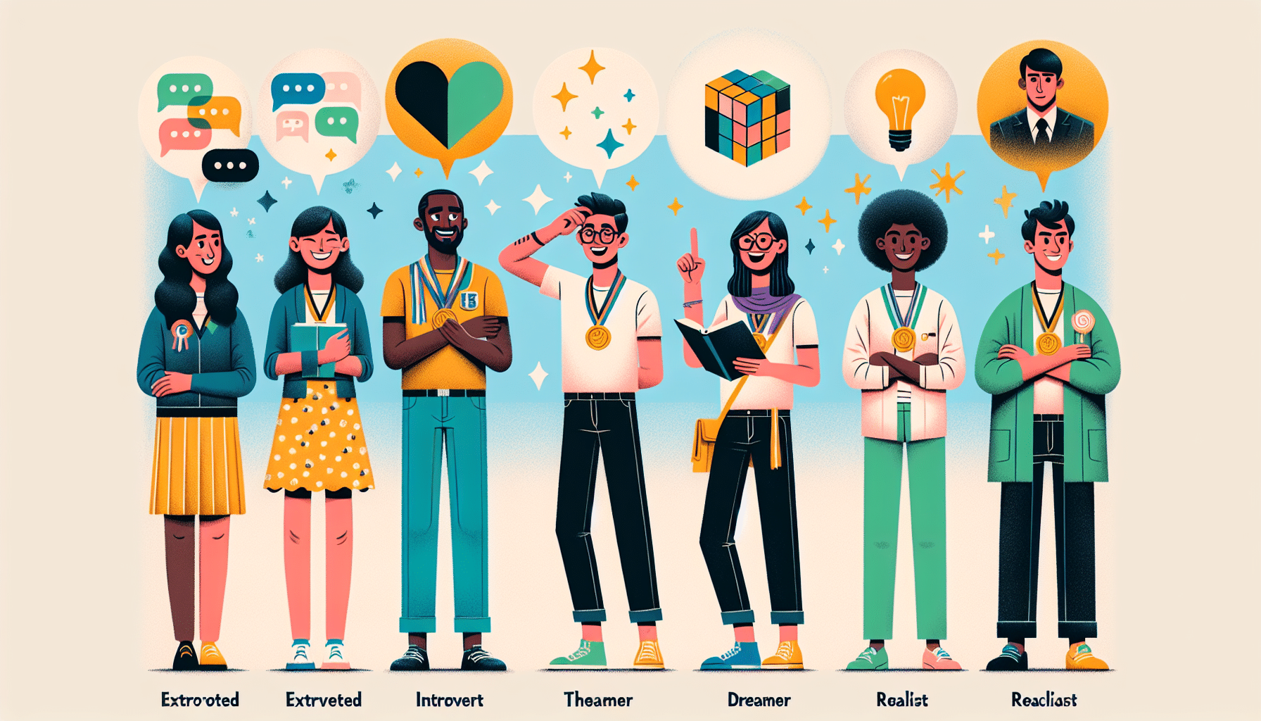 Types Of Personality Characters – Answers To All Types Of Questions ...